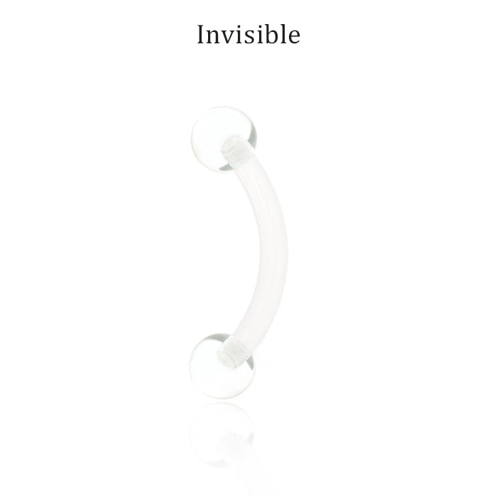 Piercing arcade invisible - transparent - 1,2mm. – C-Bo piercings
